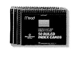 spiral index cards – Scribbles Crafts – Brooklyn Craft Warehouse