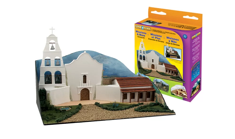 MISSIONS & MORE DIORAMA KITxxx – Scribbles Crafts – Brooklyn Craft ...